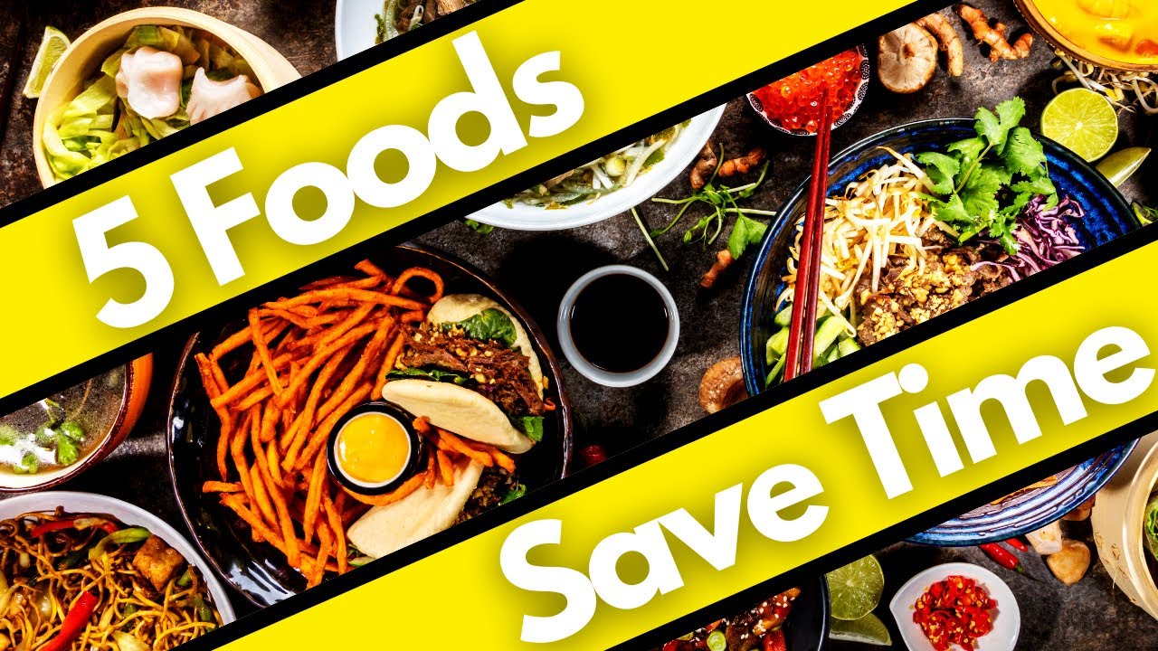 5 Quick Food Ideas When On a Time Crunch - YouTube