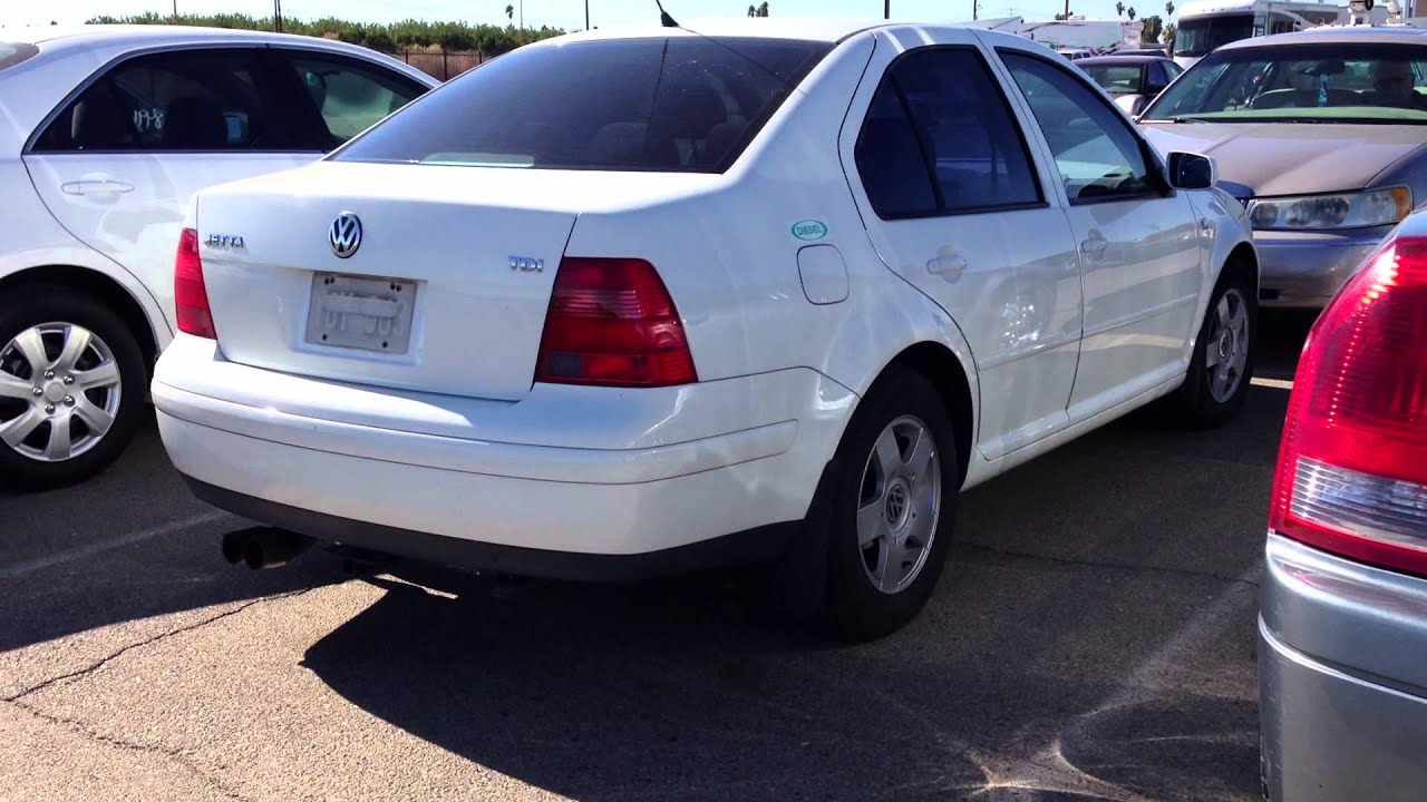 2001 Volkswagon Jetta tdi automatic 100k miles diesel - YouTube