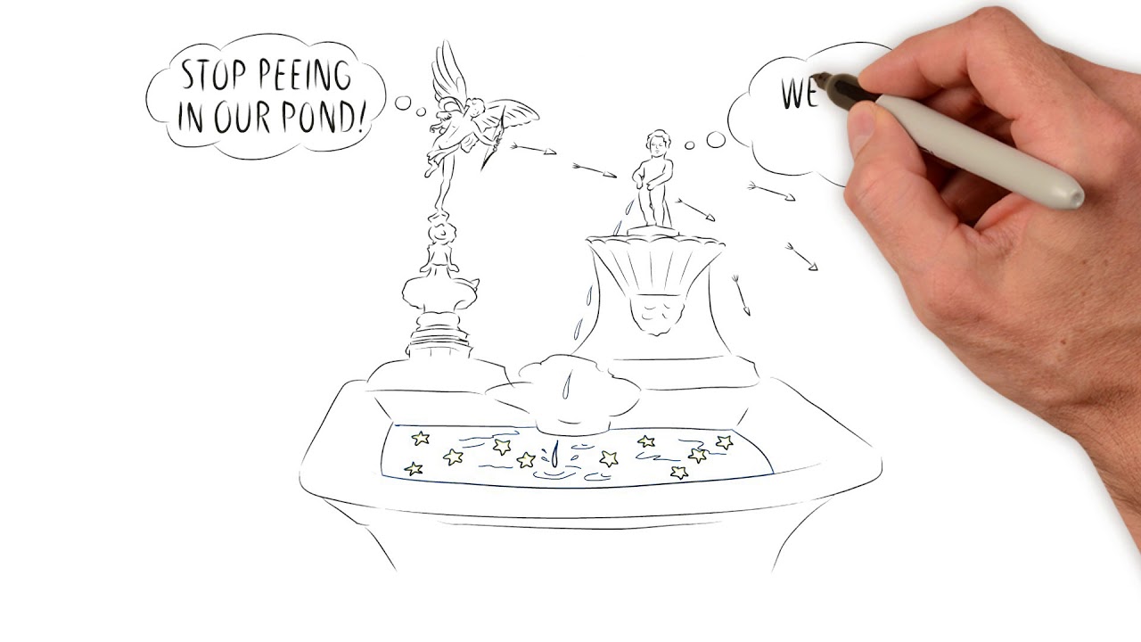 #weeklycartoon - Eros shooting at Manneken Pis - YouTube