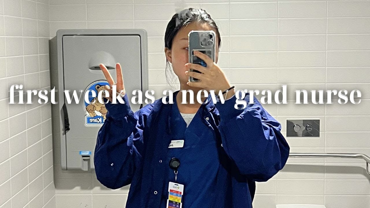 first week as a new grad nurse - YouTube