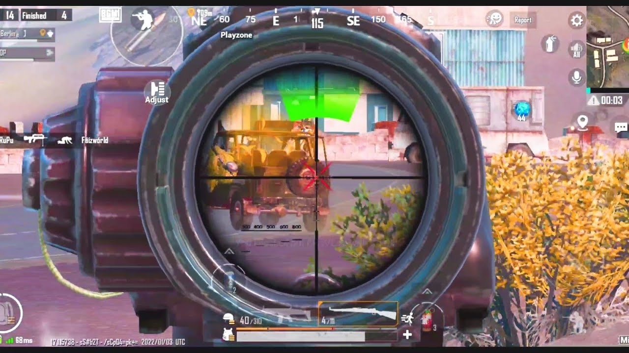 Rate This Shot | Bgmi Sniping | Vehicle Shot | Sniping Like Daljit ...