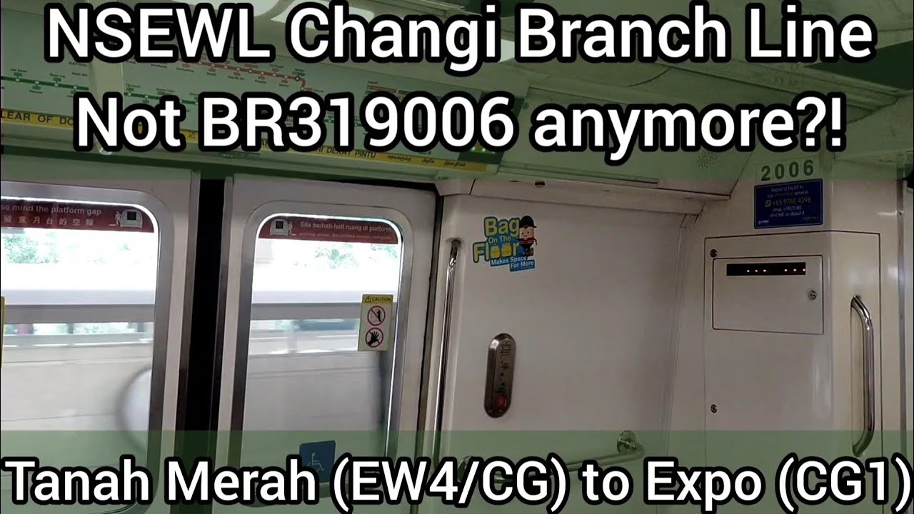 [HD³⁰ Not BR319006 anymore?!] C151 set 005/006 on Changi Branch Line ...