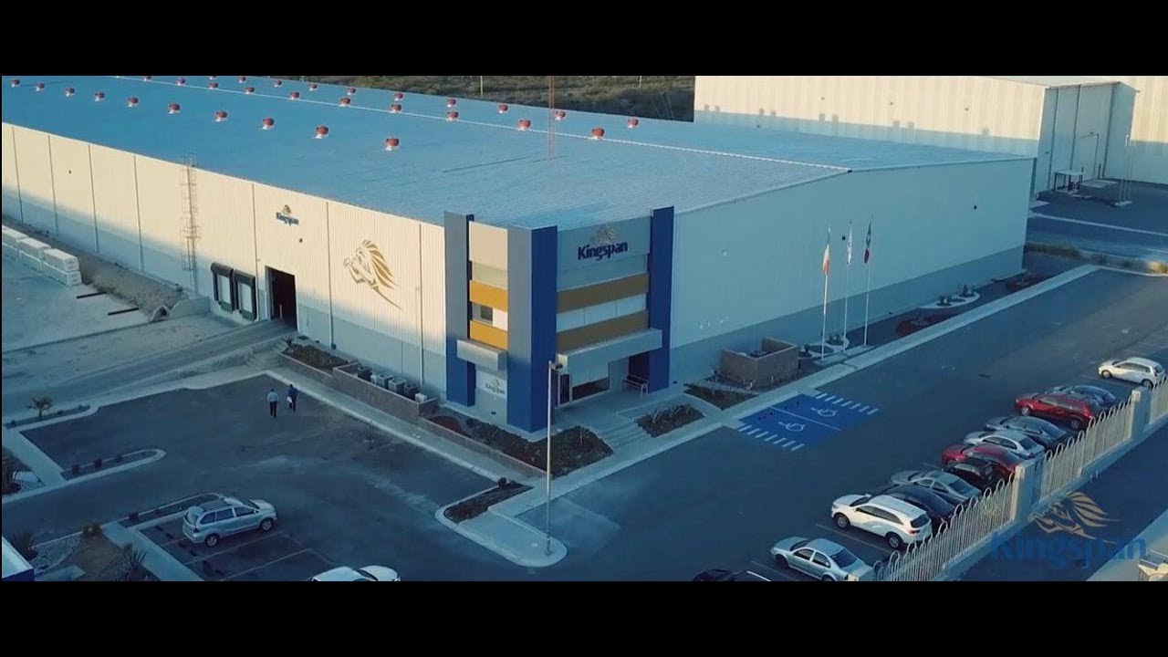 Kingspan México - Líder Mundial en Panel Metálico Aislante - YouTube
