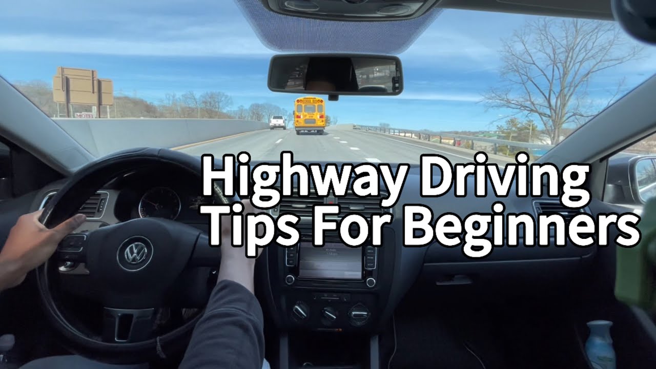 Highway driving tips for beginners;How to switch lanes smoothly on the ...