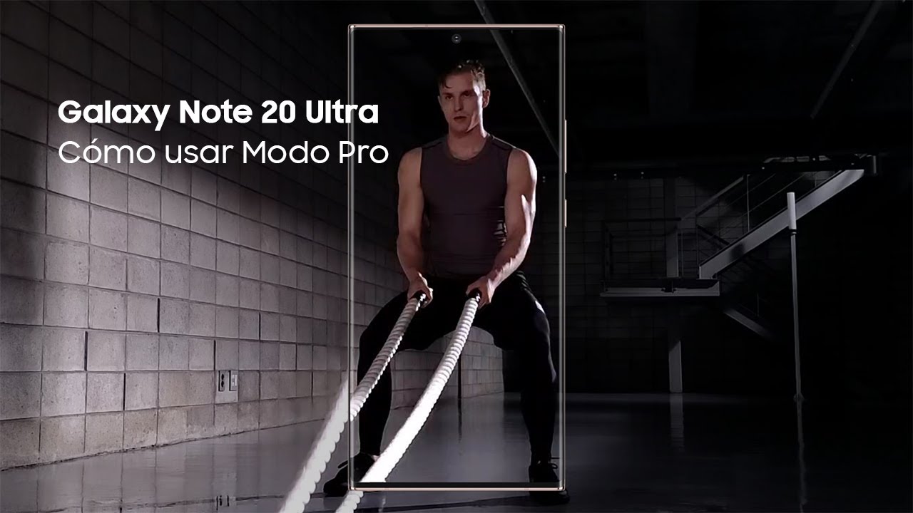 Galaxy Note20 | ¿Cómo usar el modo pro en video? - YouTube
