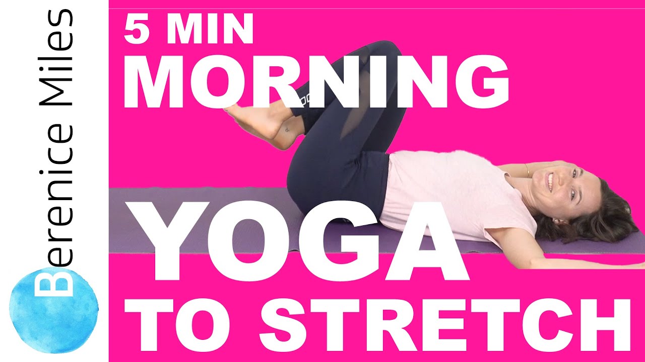 Short Morning Yoga Routine (5 Minute Easy Yoga to Stretch and Wake up ...