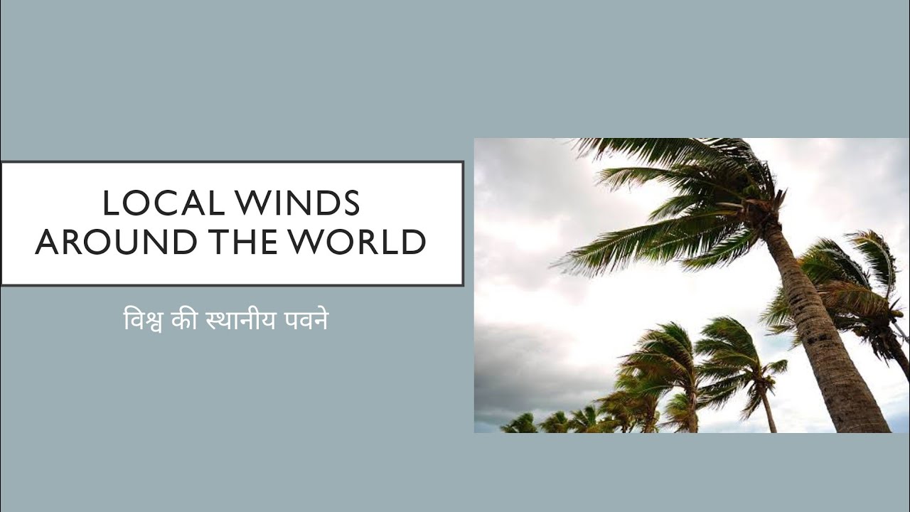 Local winds, Anabatic and katabatic winds land breeze and sea breeze ...