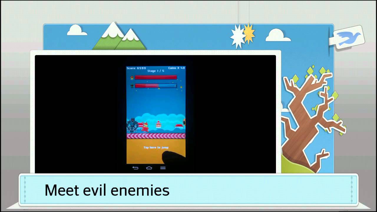 Jumpy Robot Android Game on Google Play - YouTube