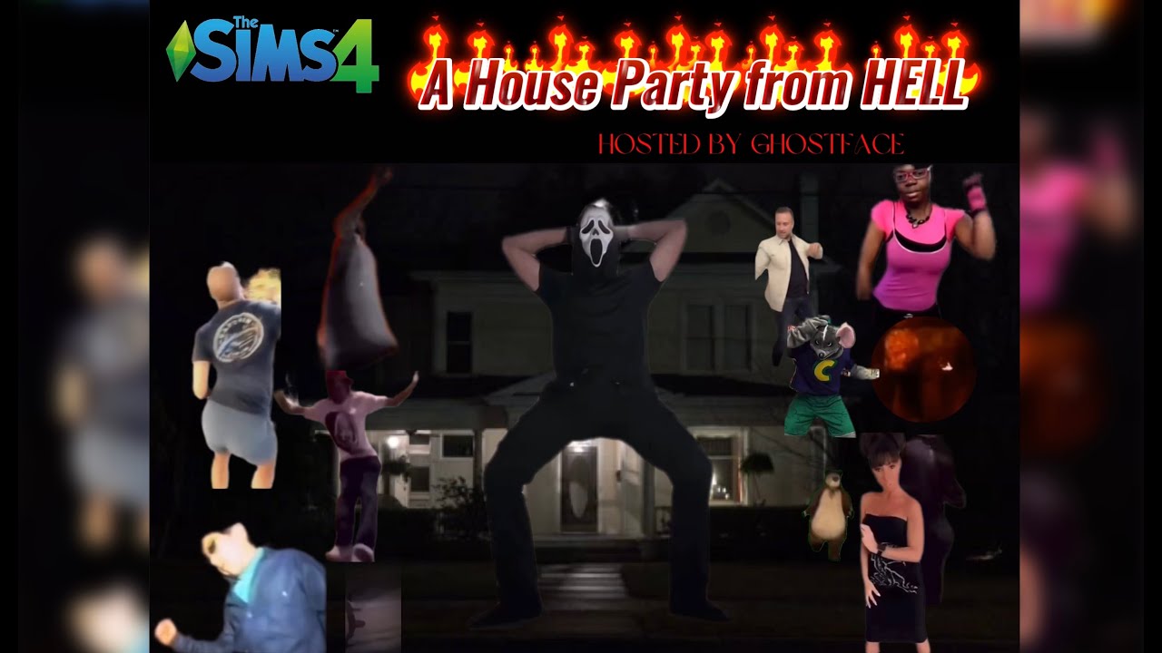 A House Party from HELL - Hosted by GHOSTFACE | The Sims 4 LP - YouTube