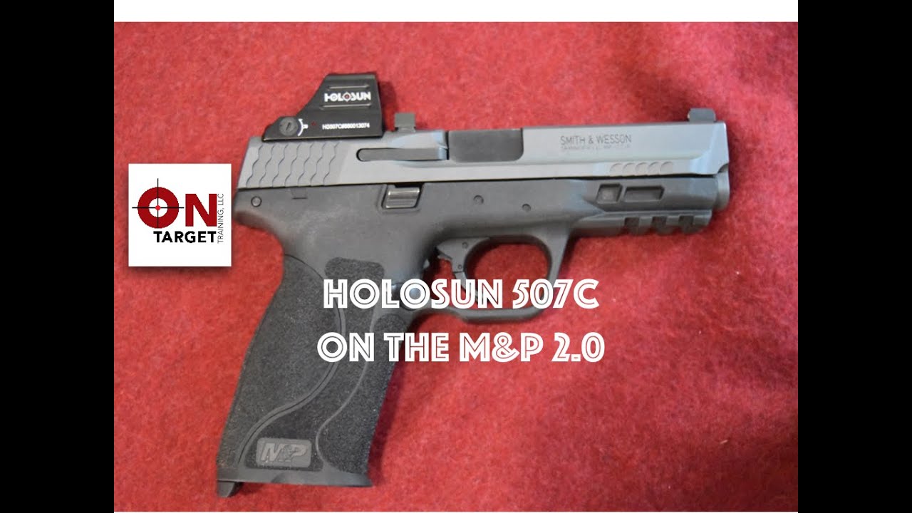 Holosun 507C Range test - YouTube