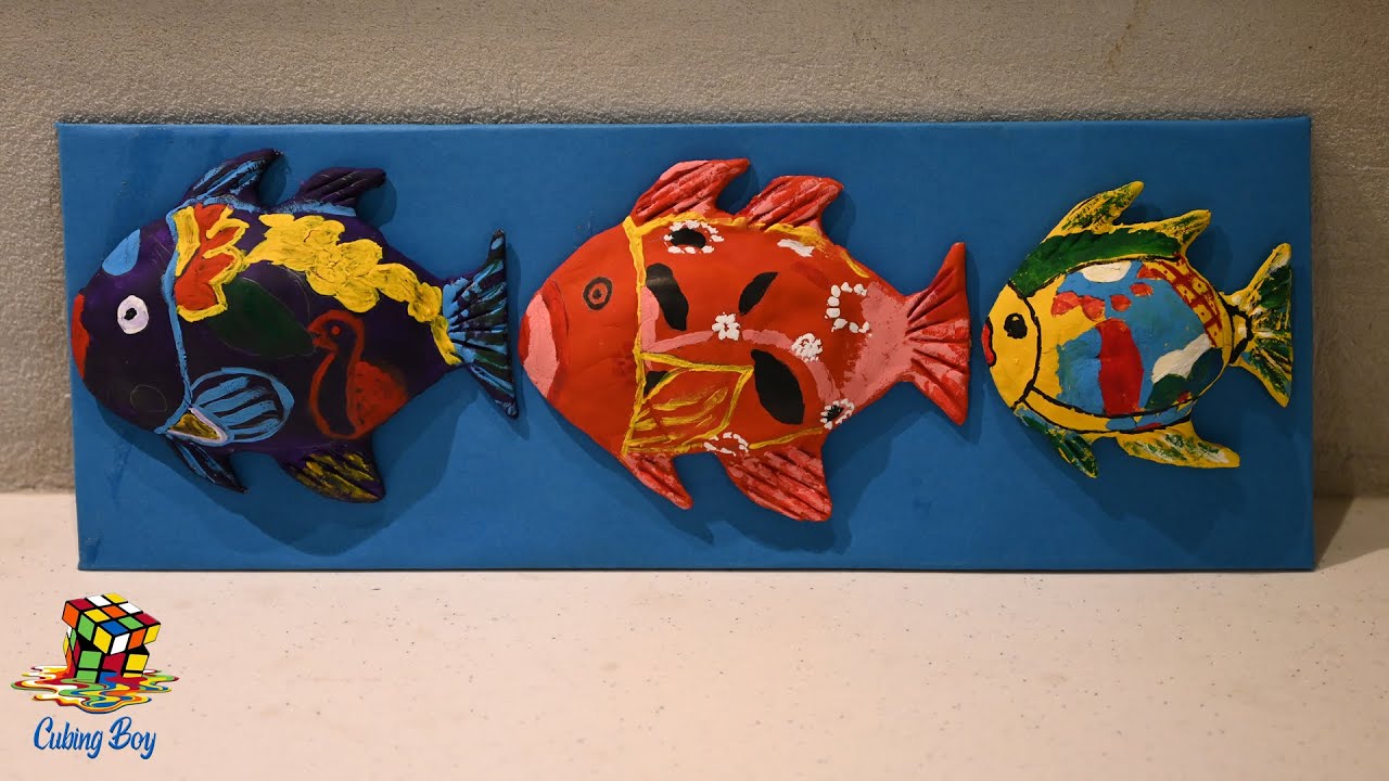 Mexican Fish Folk Art Project - YouTube