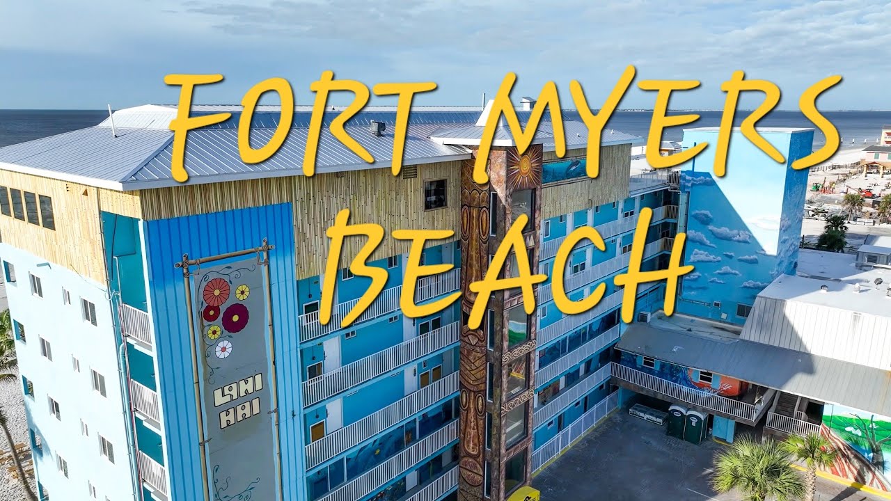 Fort Myers Beach Aerial Exploring 12/12/23 - YouTube