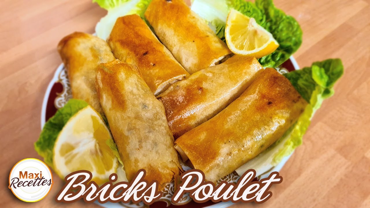 Bricks au Poulet - Recette Facile et Rapide - YouTube