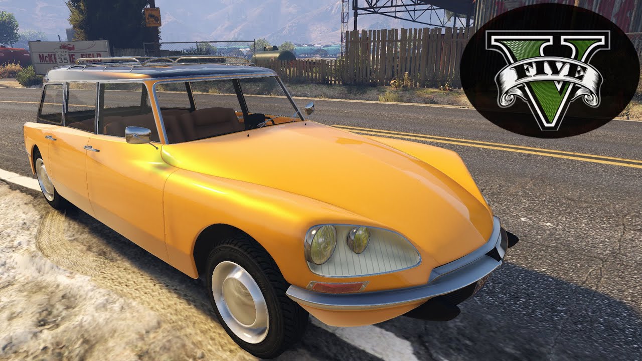 1958 Citroën DS Break (mods) - GTA V - YouTube