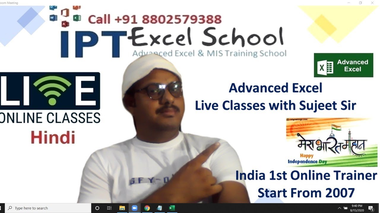 Live 8 Hours Classes Excel VBA Basic To Advanced YouTube Live 8 Hours Classes Excel VBA Basic To Advanced YouTube
