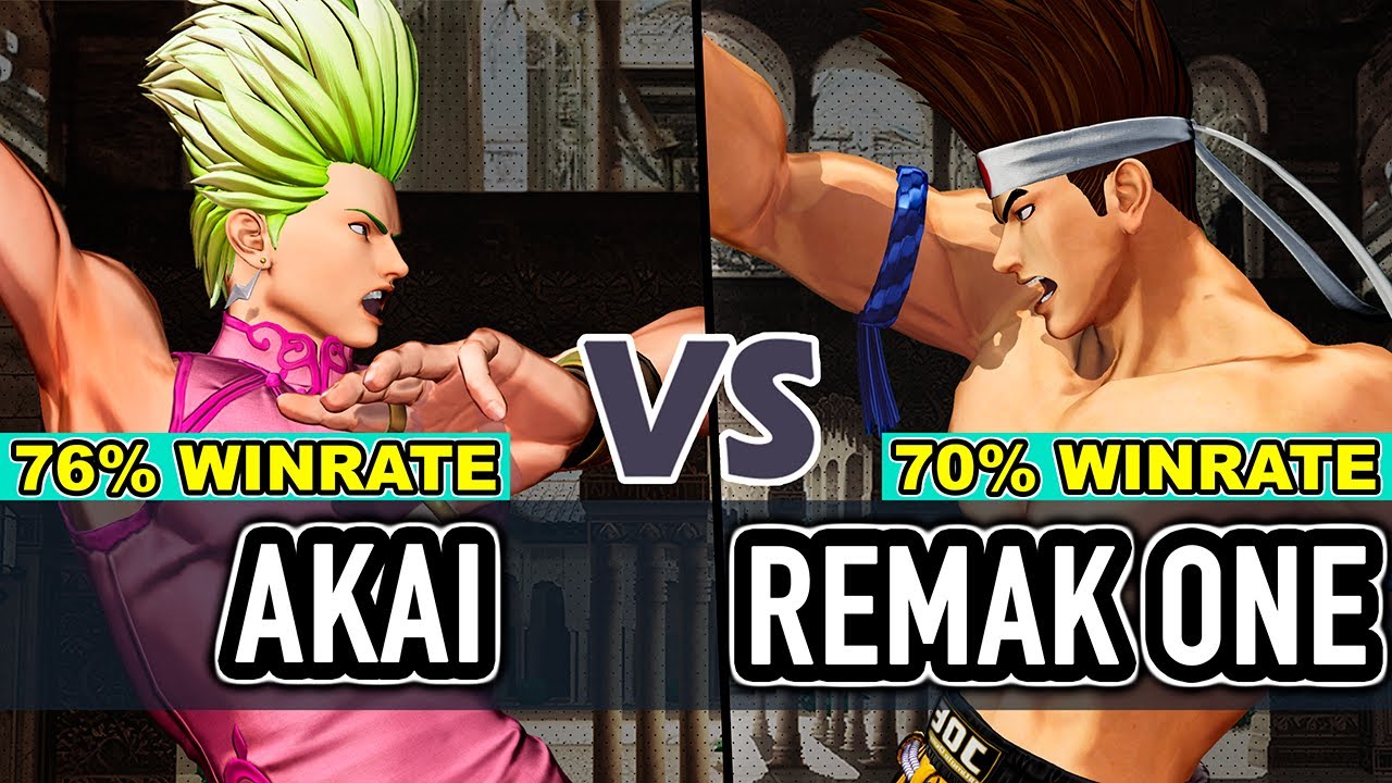 KOF XV AKAI (Benimaru/Andy/Sylvie) vs REMAK ONE (Joe/Andy/Ash) High ...