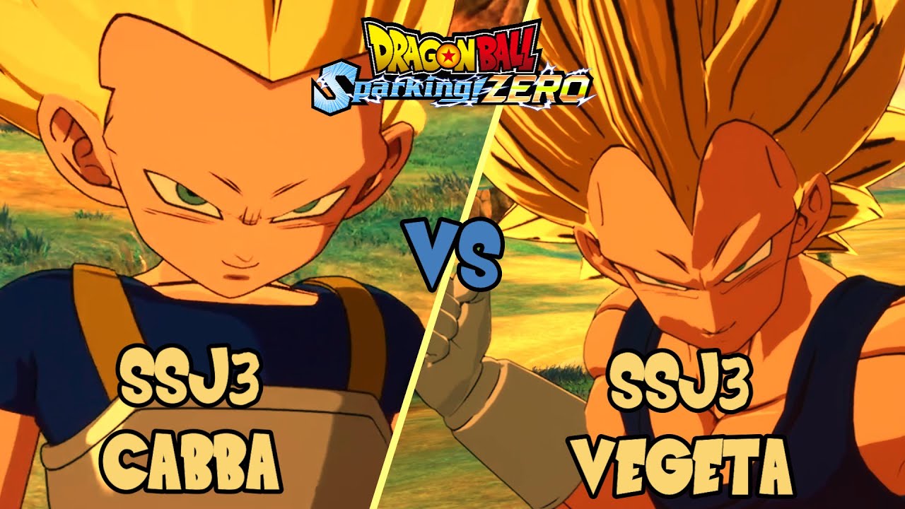 DB Sparking Zero | SSJ3 Vegeta (Z-End) Vs SSJ3 Cabba - YouTube