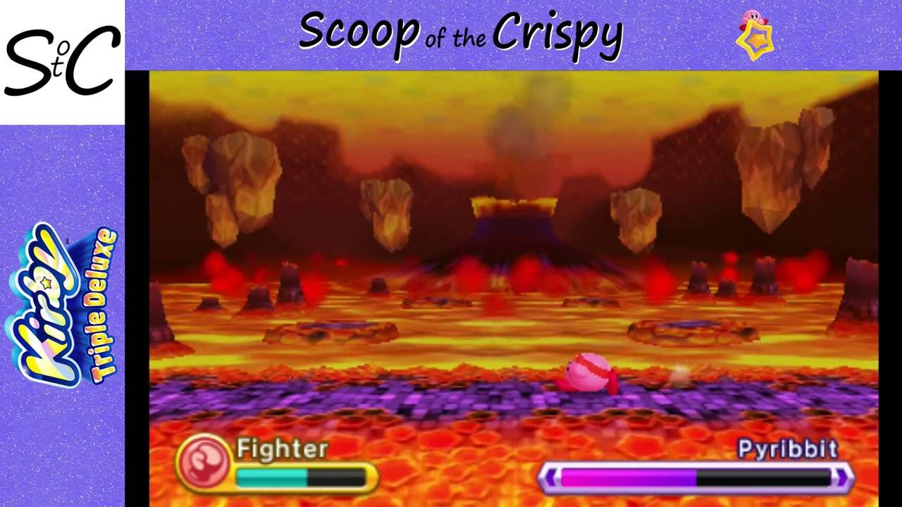 Kirby Triple Deluxe - 28 - Pyribbit Battle - 3DS HD Gameplay - YouTube
