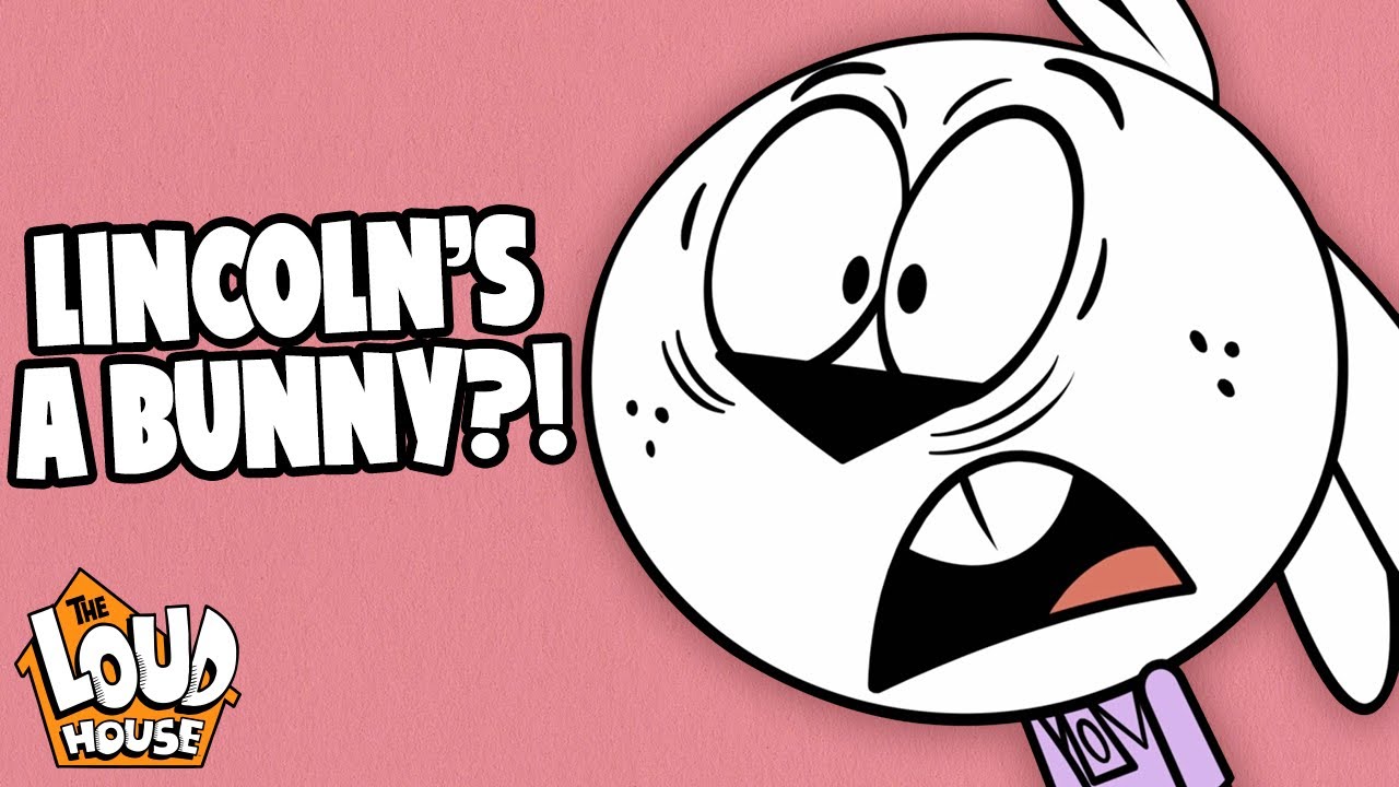 Lincoln Turns Into A Bunny 🐰 White Hare | The Loud House - YouTube