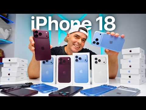 iPhone 18 Pro e Pro Max… TODAS as CORES, TODOS os DETALHES!