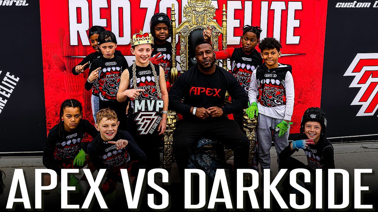 Redzone Elite 7v7 Tournament - Apex vs Darkside 9u Championship Game ...
