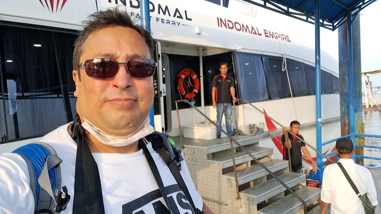 LAST DAY IN TANJUN BALAI ,INDONESIA AND INDOMAL FERRY TRIP TO PORT ...