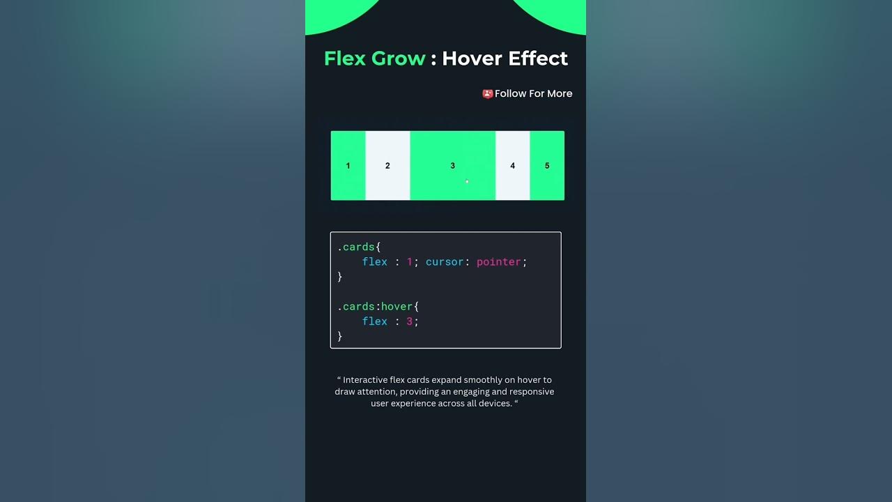 "CSS Flex Grow Hover Effect | Best CSS Hover Animation 🔥 | CSS Tricks #shorts" - YouTube