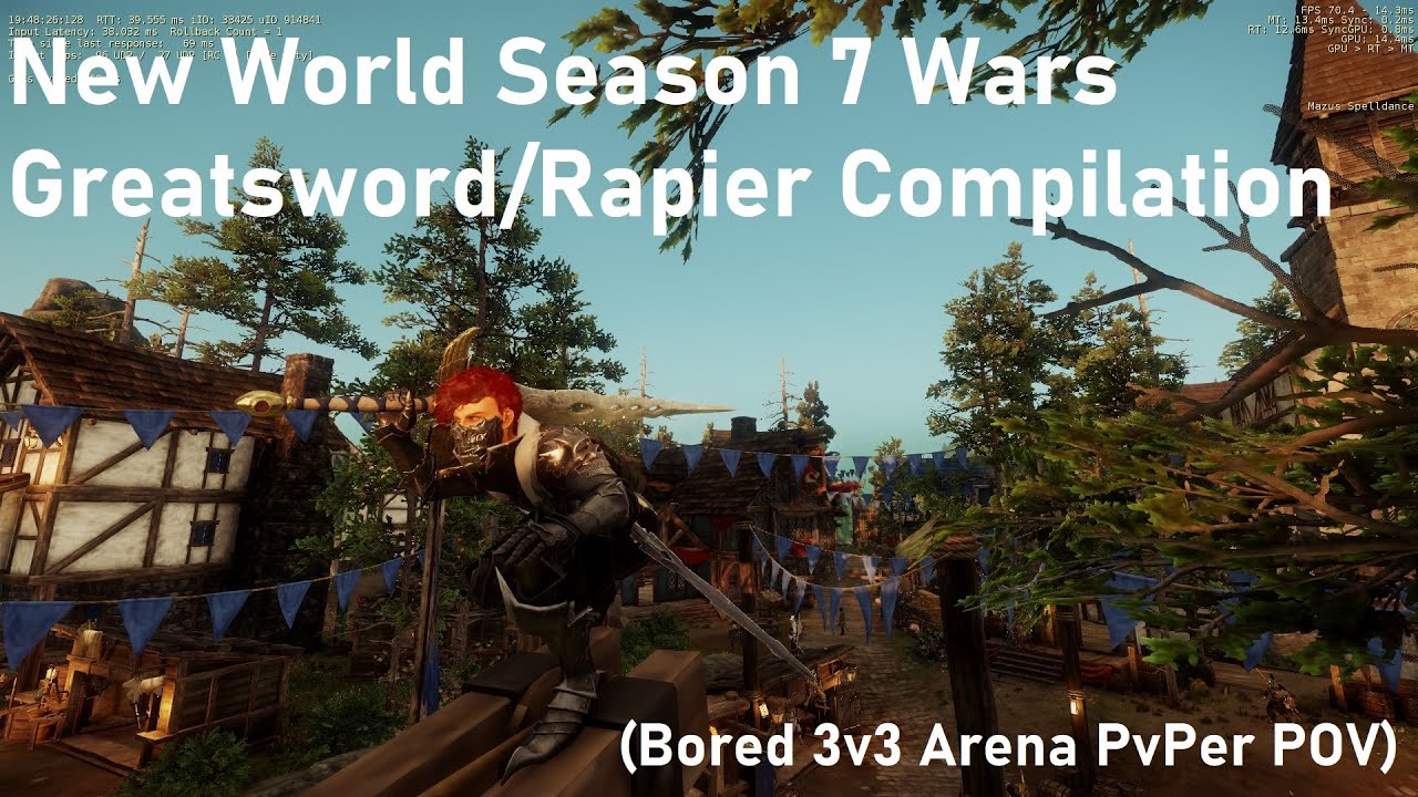 New World: Aeternum Season 7 War Compilation: Grace Greatsword and ...