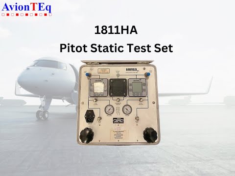 Barfield 1811HA (101-00184) Pitot Static Test Set - AvionTEq - YouTube