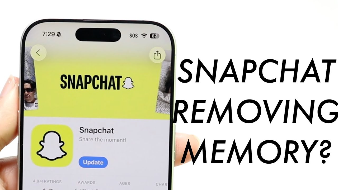 Is Snapchat Removing Memories? - YouTube