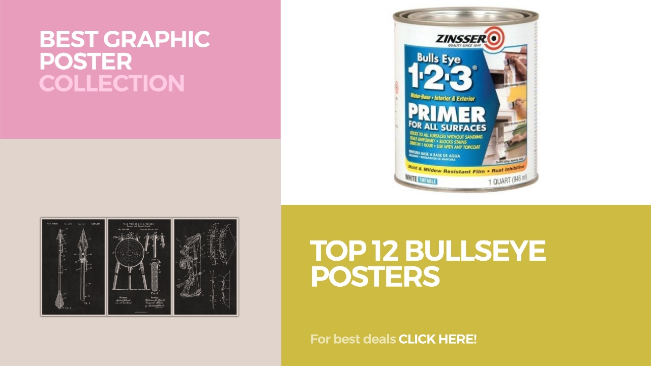 Top 12 Bullseye Posters // Best Graphic Poster Collection - YouTube