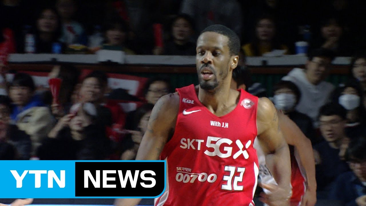 헤인즈 '트리플더블' SK, kt에 대승·선두 수성 / YTN - YouTube