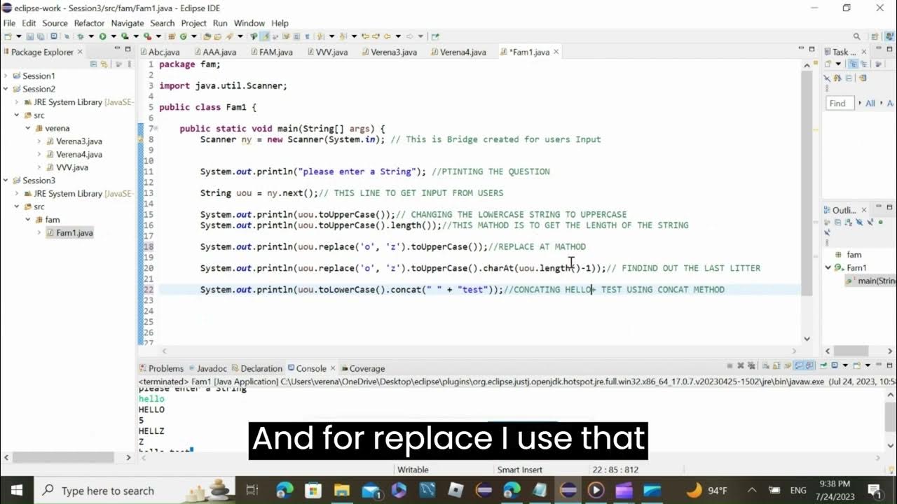 Java Session 3 - YouTube