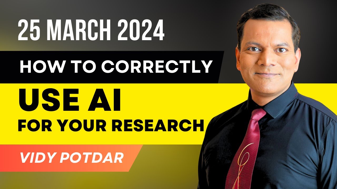How To Correctly Use AI For Your Research | Unlocking the Power of AI ...
