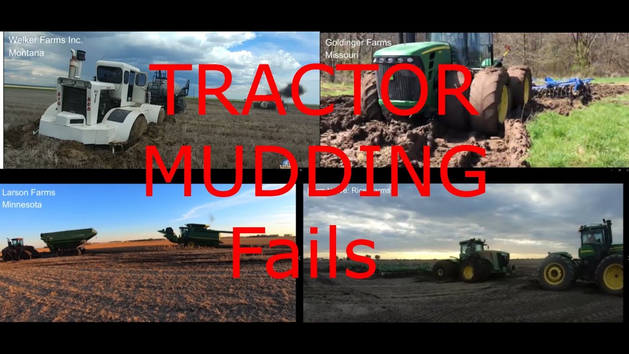 American USA Only Tractor Mudding Mud Fest Compilation Tractor Fails ...