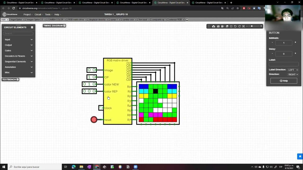 Animación en CircuitVerse - YouTube