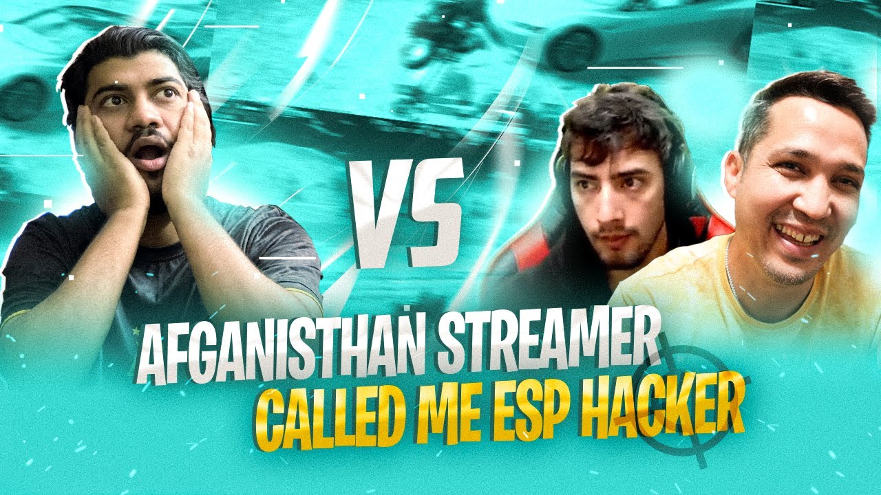Noob Afghanistan Streamer Called me ESP Hacker 😡 | Afghanistan VS ...