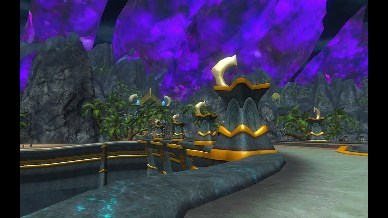 EQ2 City of Shar Vahl Zone View - YouTube