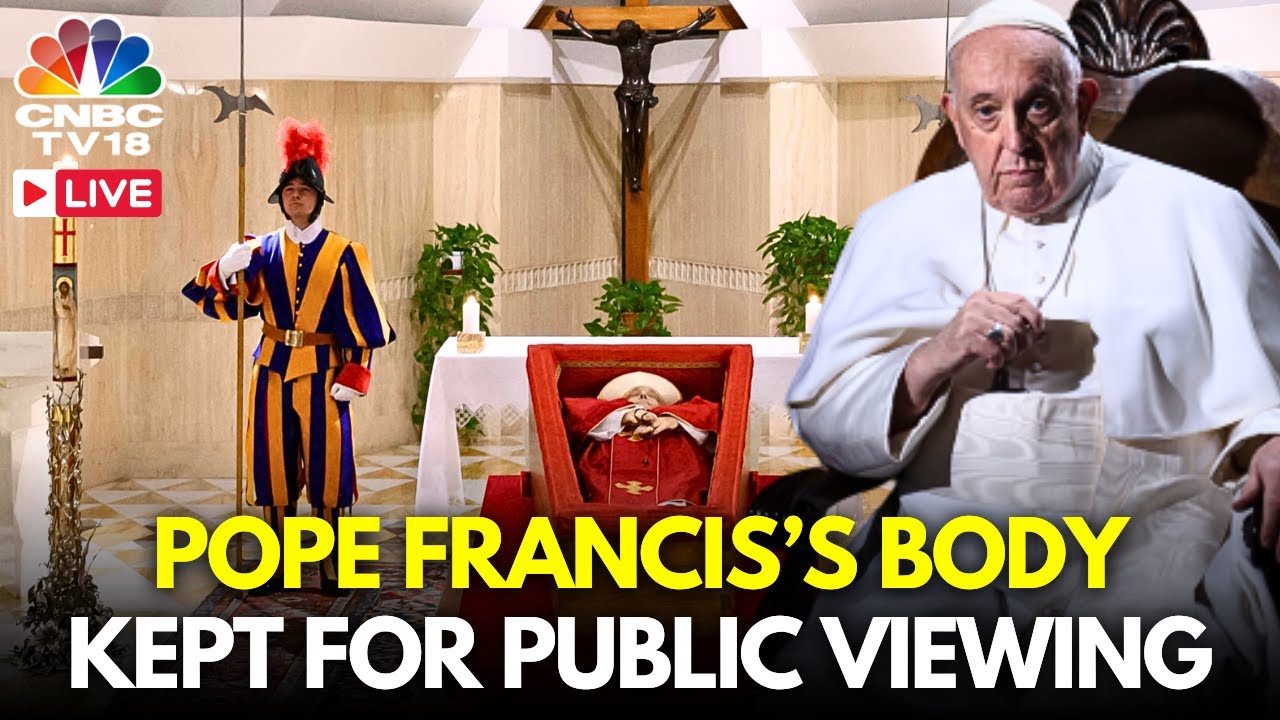 LIVE: Pope Francis' Body Lies in State at St Peter's for Public Viewing ...