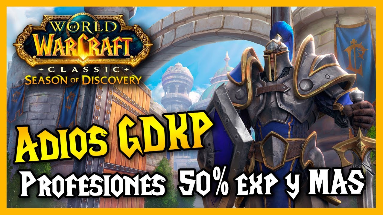🔥 Profesiones, ADIOS a las GDKP, 50% de EXP y MAS 🔥 FASE 2 WoW SoD ...
