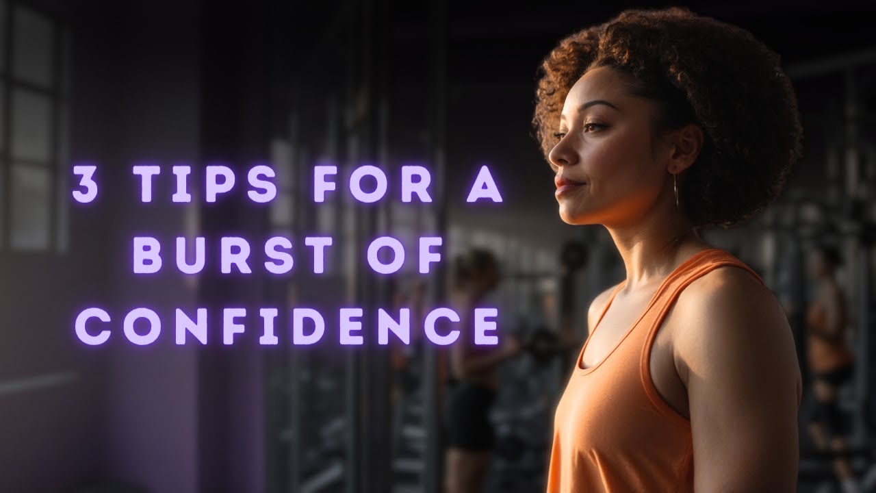 3 Tips For A Burst Of Confidence - YouTube