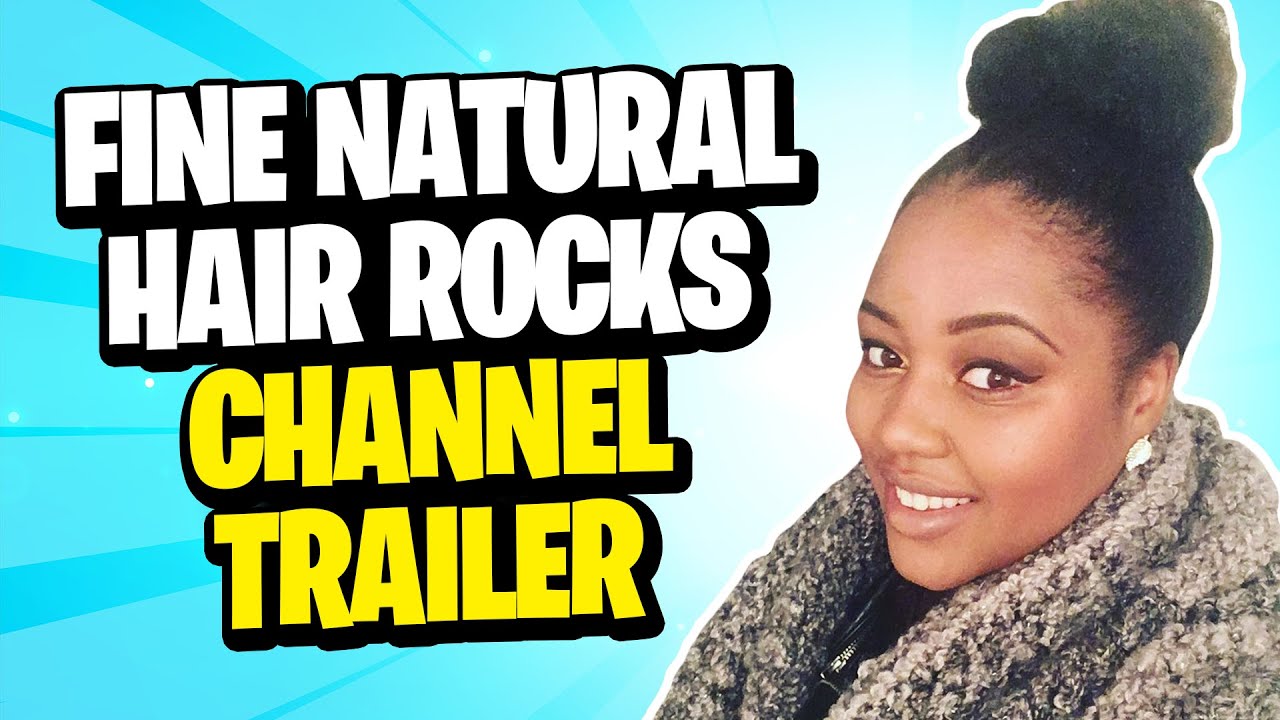 Welcome to FINE NATURAL HAIR ROCKS! - YouTube