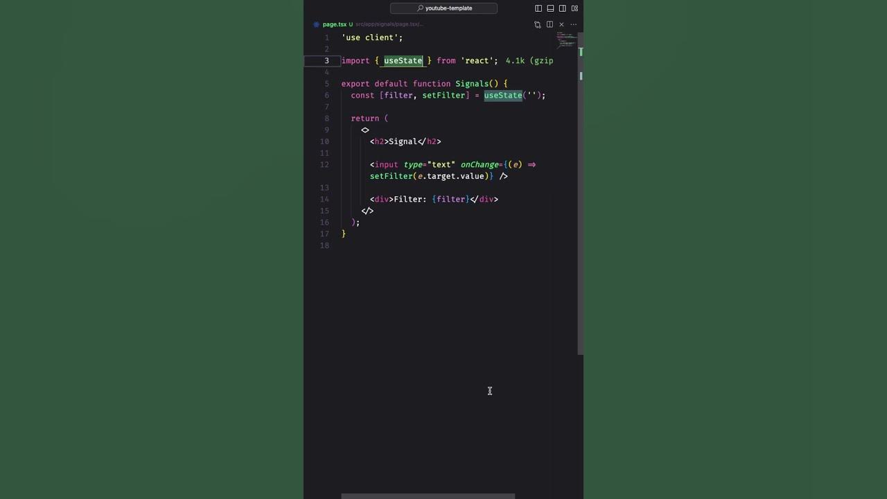 O que são Signals no Javascript? React.js #shorts - YouTube
