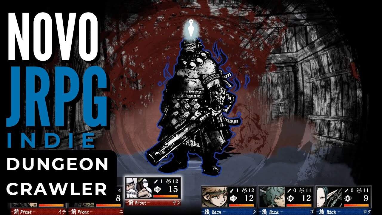 NOVO JRPG DUNGEON CRAWLER - O que é... Labyrinth of Zangetsu? - YouTube