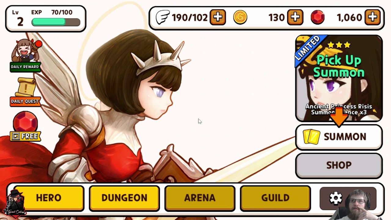Review of FANTASYxDUNGEONS - gacha dungeon grinder - YouTube