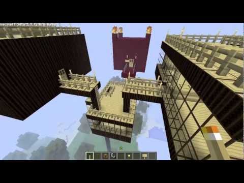 Epic Minecraft Buildings Ep 1 - Sky House - YouTube