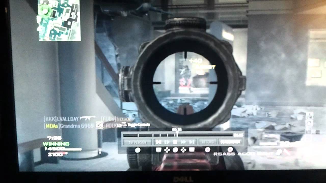 Mw3 with the RSASS - YouTube