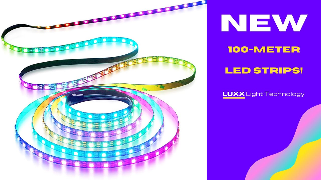 New 100 Meter LED Strips! - YouTube