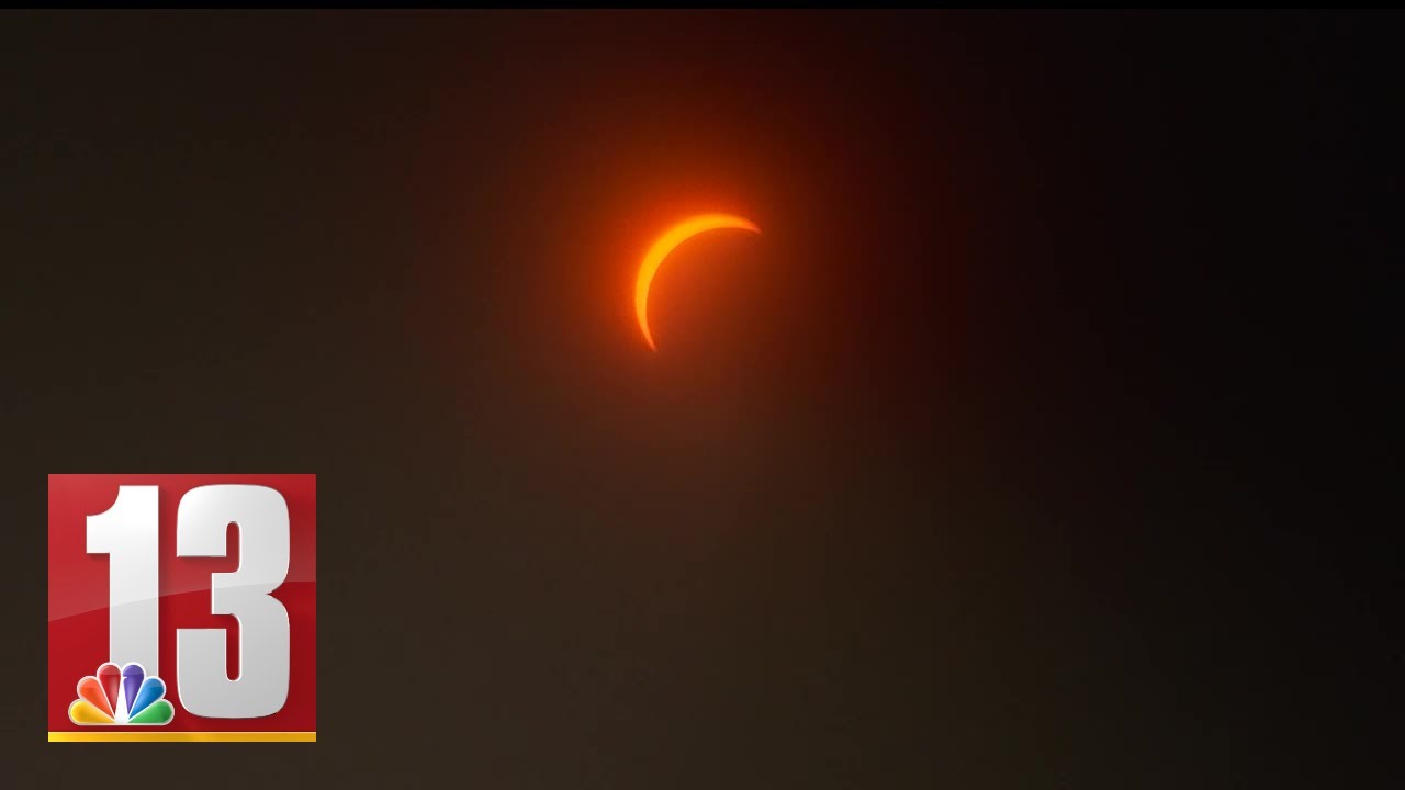 Albany enjoys 97% eclipse totality - YouTube
