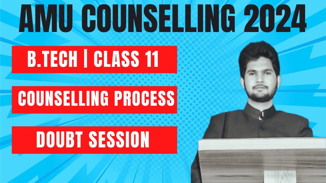 AMU Counselling 2024 || Live Session With Abdul Mabood Khan Sir || B.Tech || Class 11 || BA || B ...